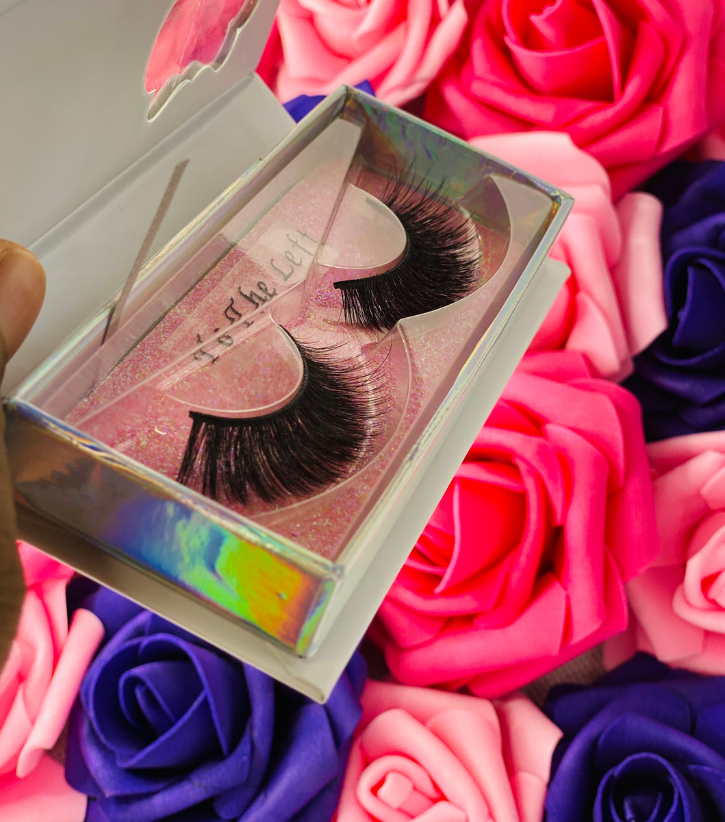“To The Left” Eye Lashes – Eyes Of A Majesty Cosmetics